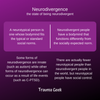 Neurodivergent Identity [graphics] — Trauma Geek