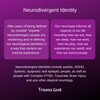 Neurodivergent Identity [graphics] — Trauma Geek