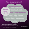 Neurodivergent Identity [graphics] — Trauma Geek