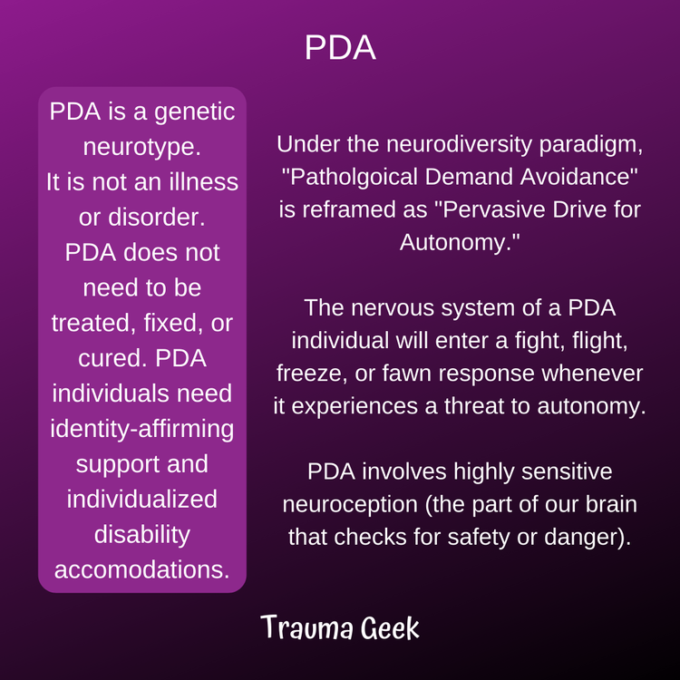 Neurodivergent Identity [graphics] — Trauma Geek