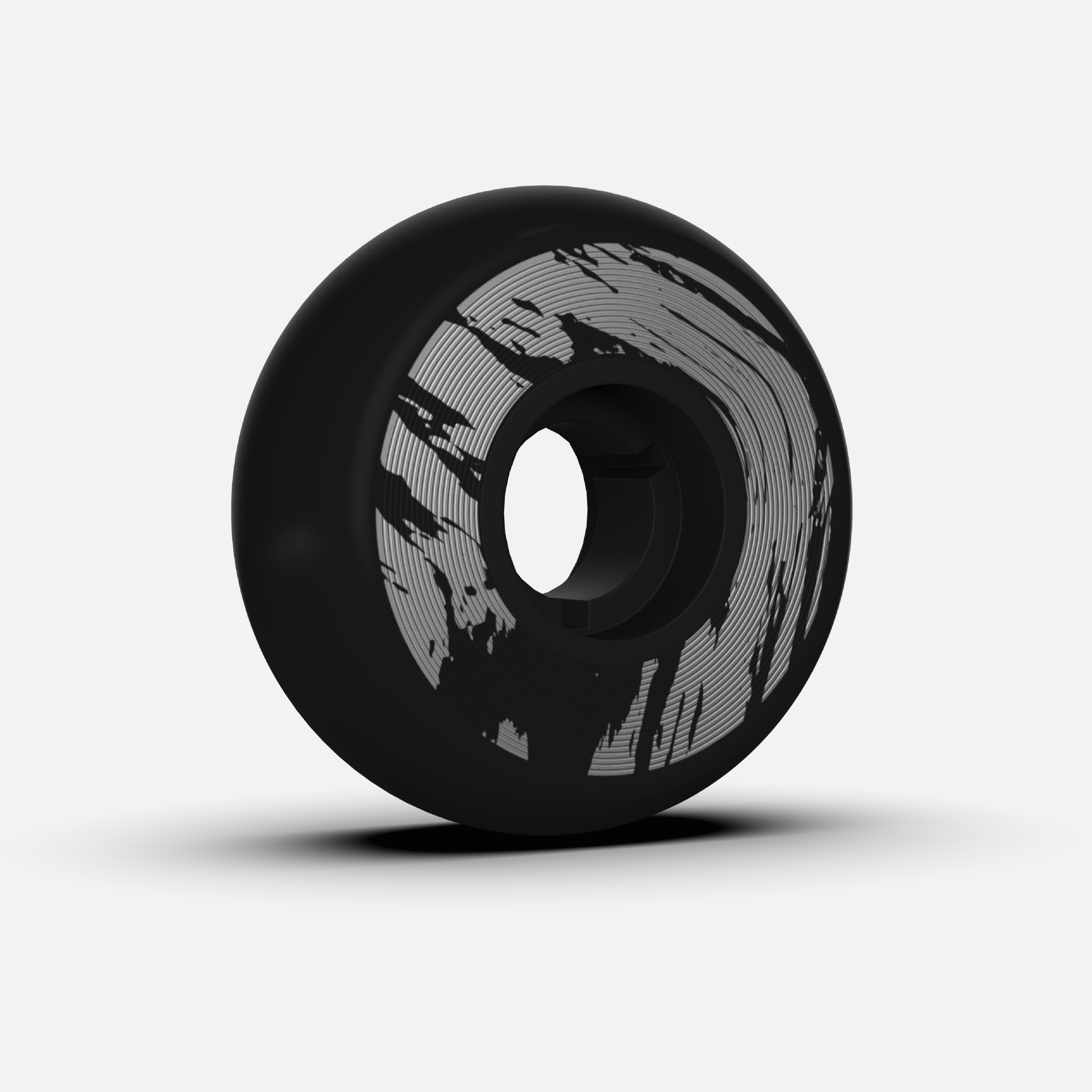 58mm/95a - black/silver - set of 4 — DEAD WHEELS