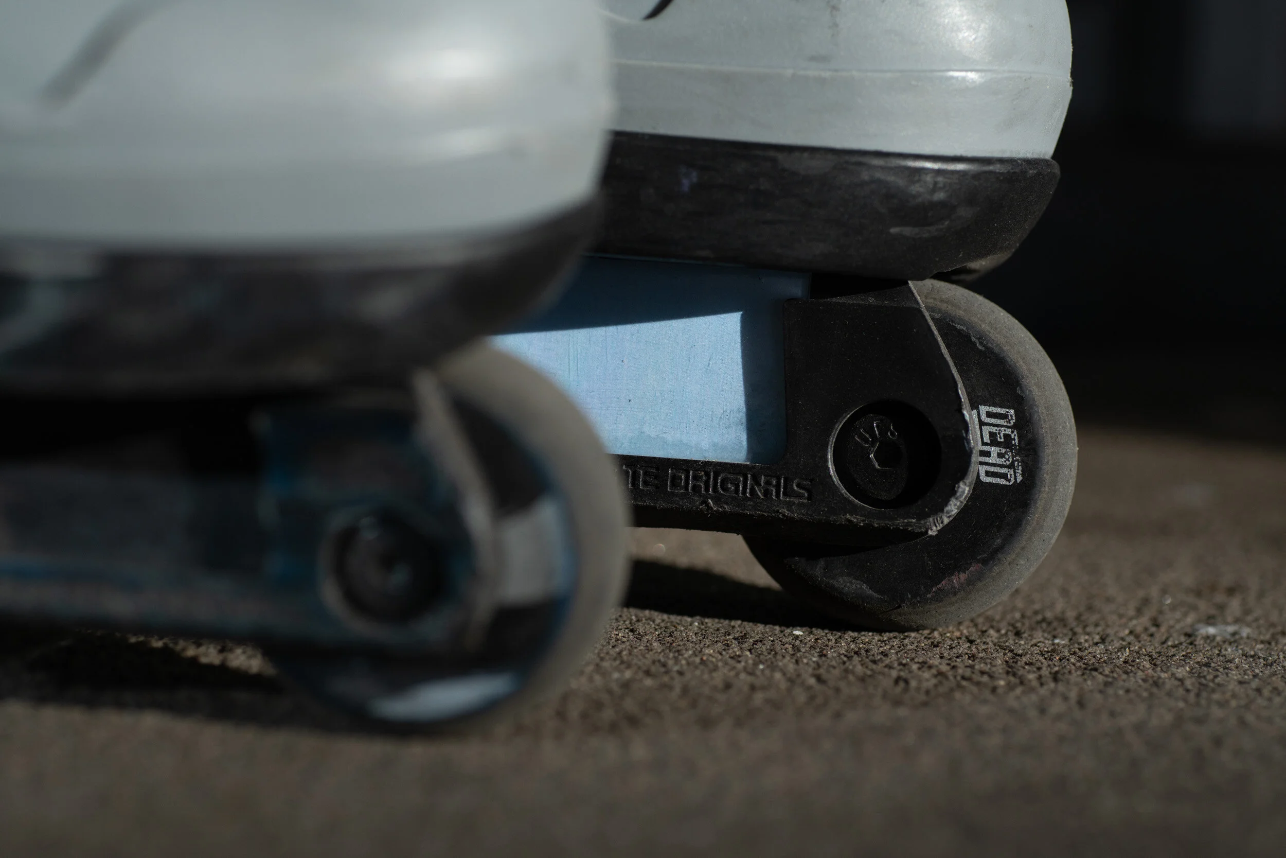 58mm/88a - black/silver - set of 4 — DEAD WHEELS