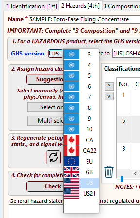 Updating SDSs to the revised US-OSHA standard (2024) — SDScribe™
