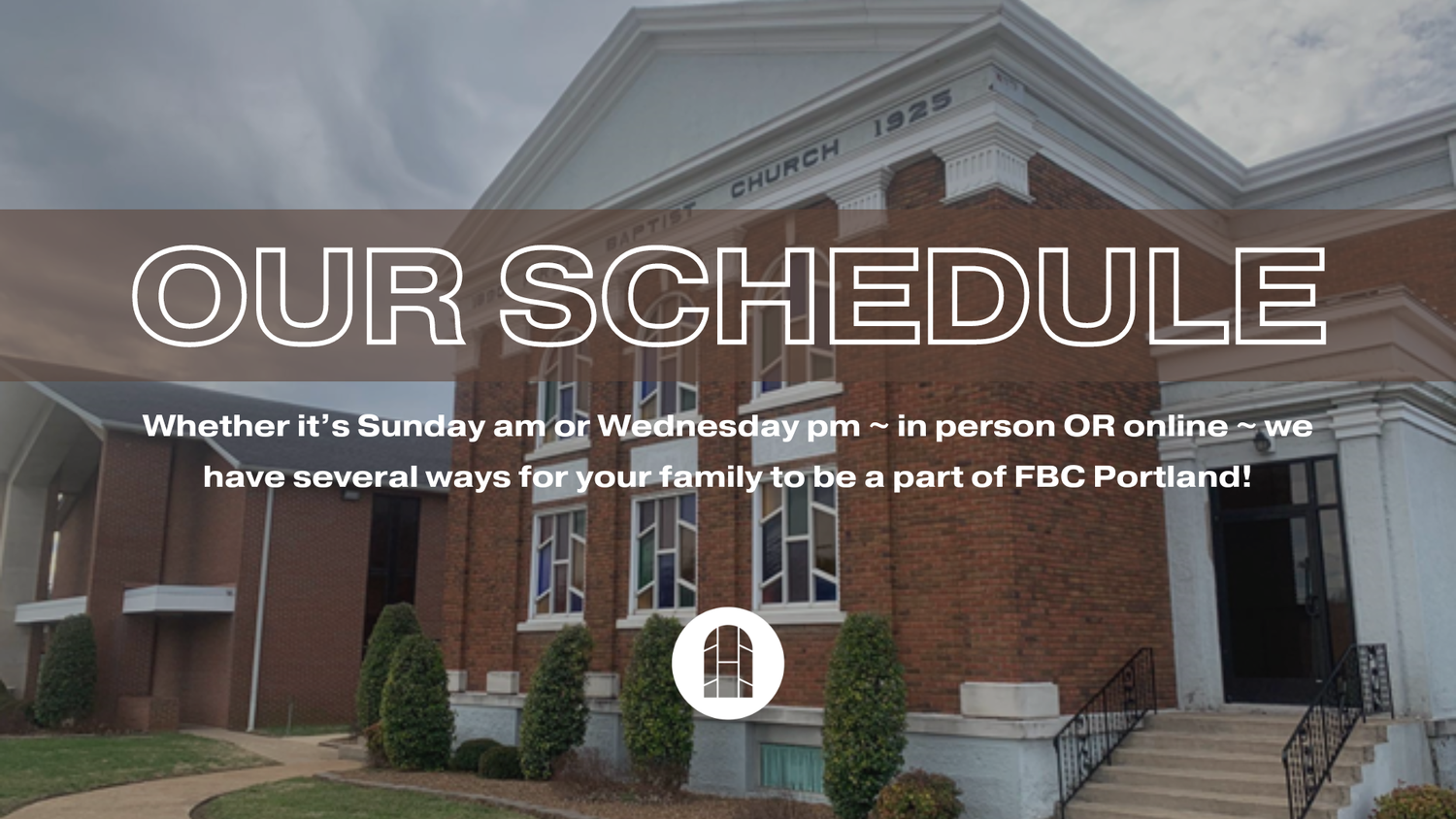 New Here? — First Baptist Church Portland, TN