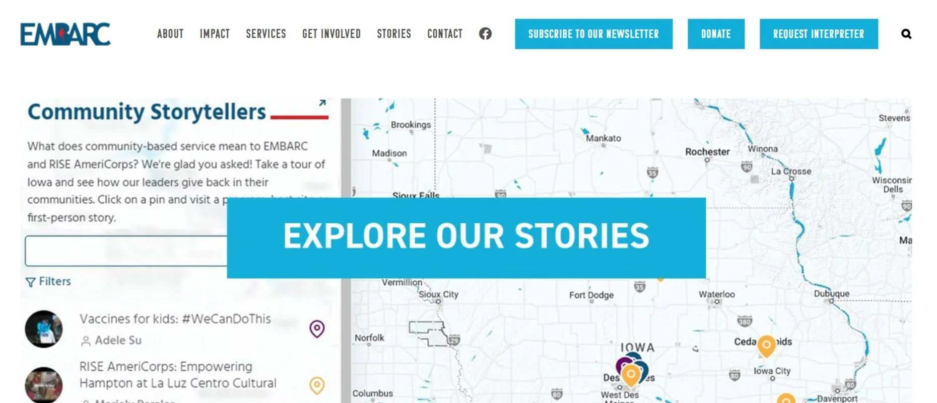 News & blog highlights from EMBARC Iowa — EMBARC