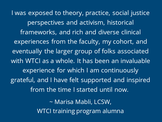 Training Program — WTCI