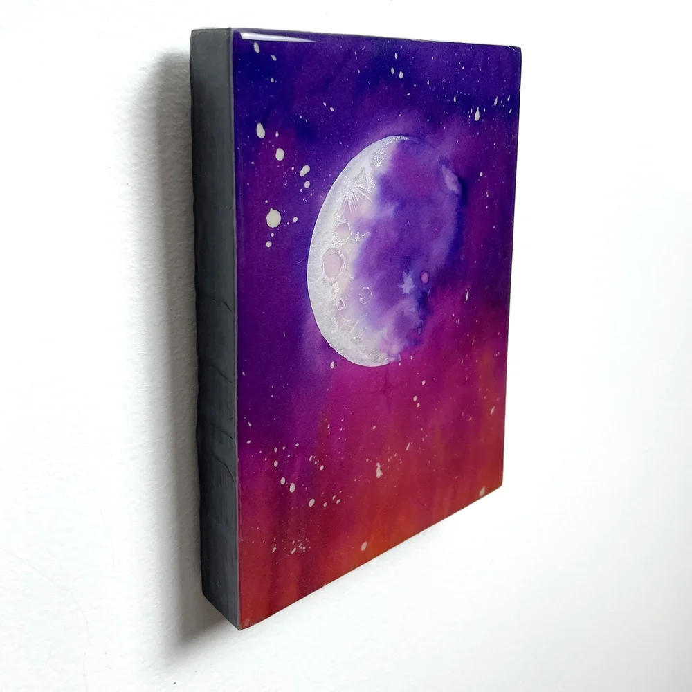 Nebula Purple Moon