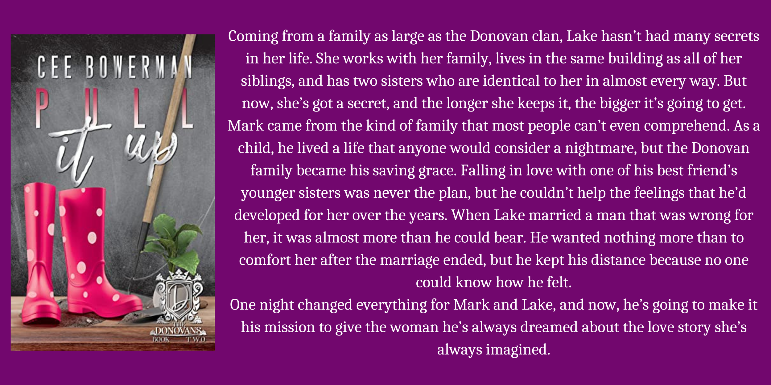 The Donovans — Cee Bowerman Books