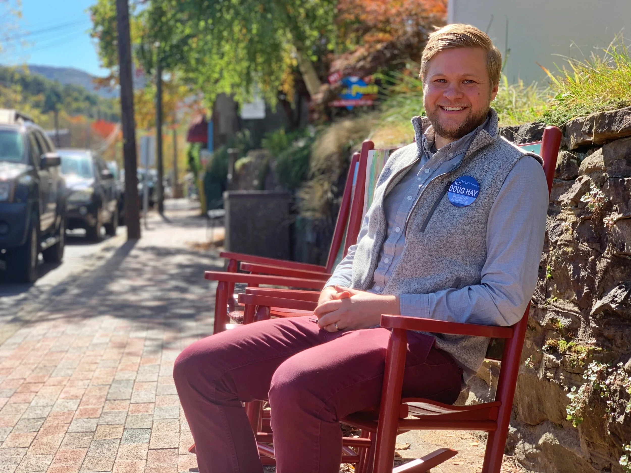 Doug Hay embraces a new kind of race in bid for alderman — The Valley Echo