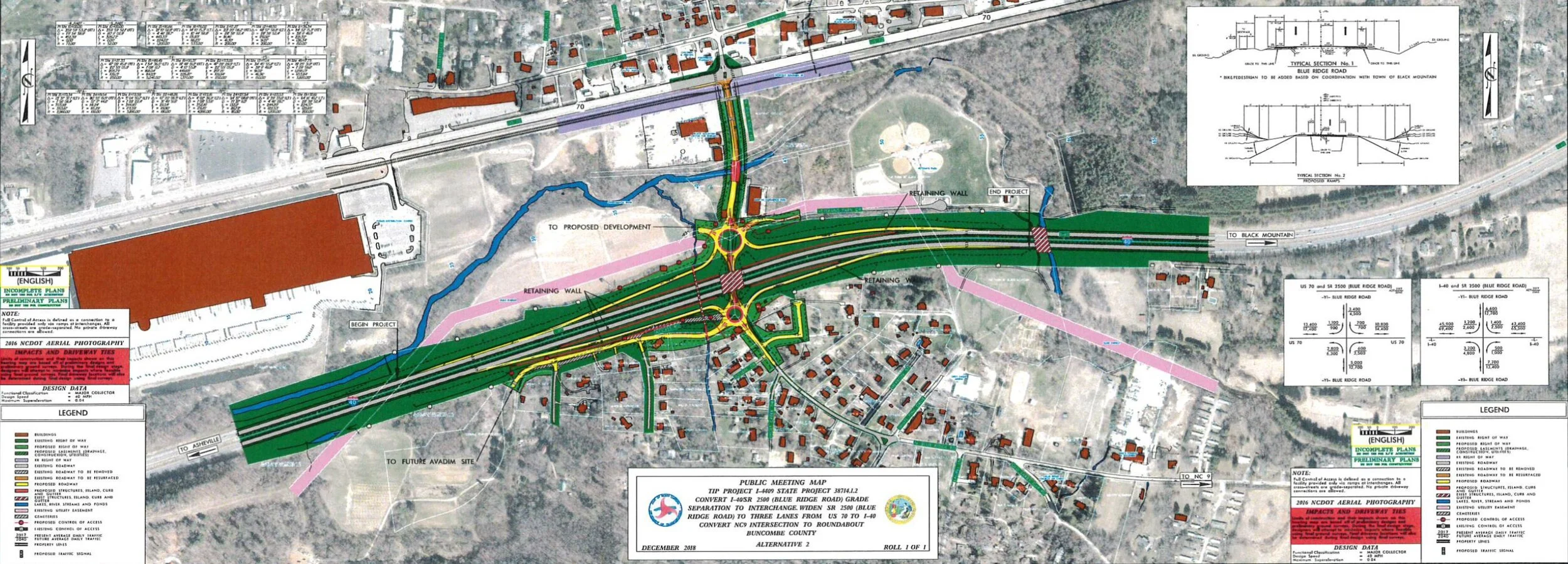 Town council backs new design for Blue Ridge Road interchange — The ...