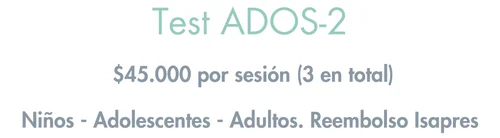 ADOS-2 — Centro Centro Klinikós