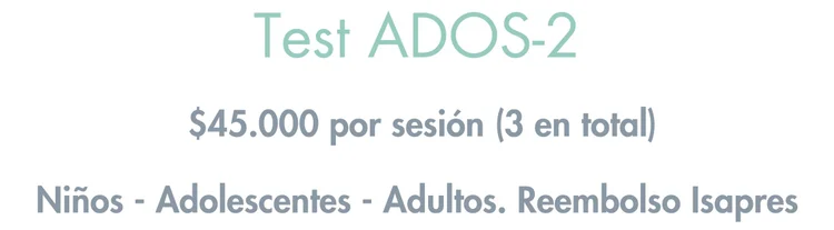 ADOS-2 — Centro Centro Klinikós