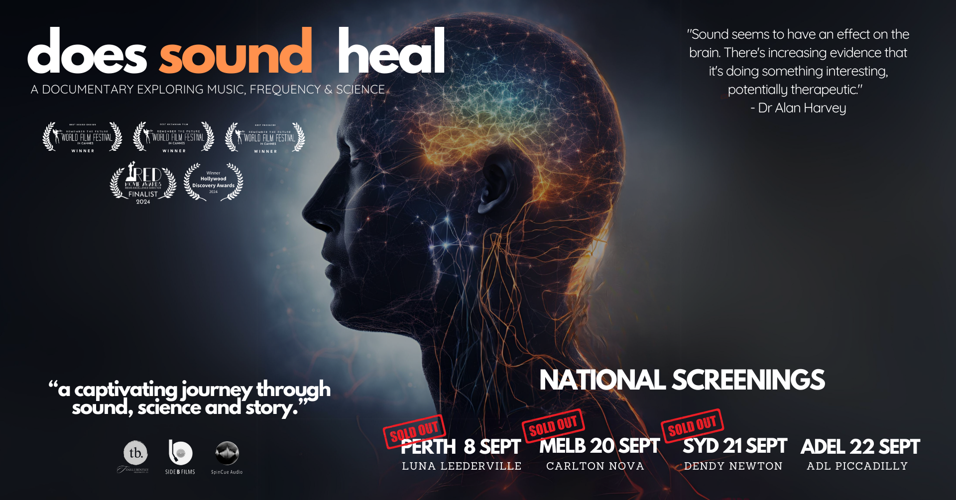 Does Sound Heal — Side B Films (Australia)