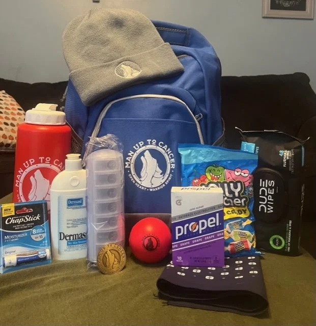 The Man Up To Cancer Chemo Care Backpack — MAN UP TO CANCER