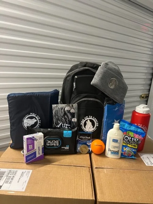 The Man Up To Cancer Chemo Care Backpack — MAN UP TO CANCER