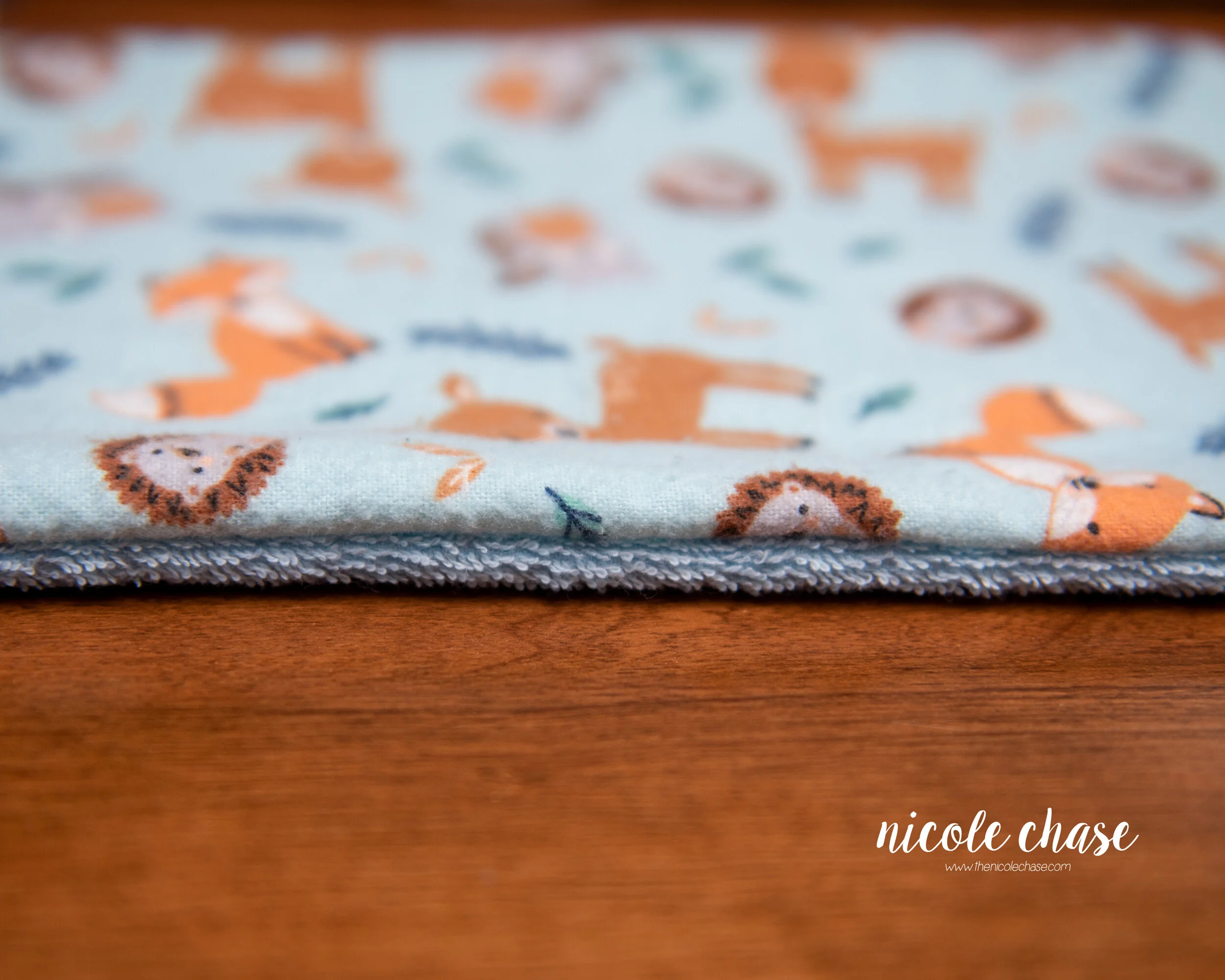Beginner Burp Cloths - Sewing Tutorial — Nicole Chase: Free Crochet ...