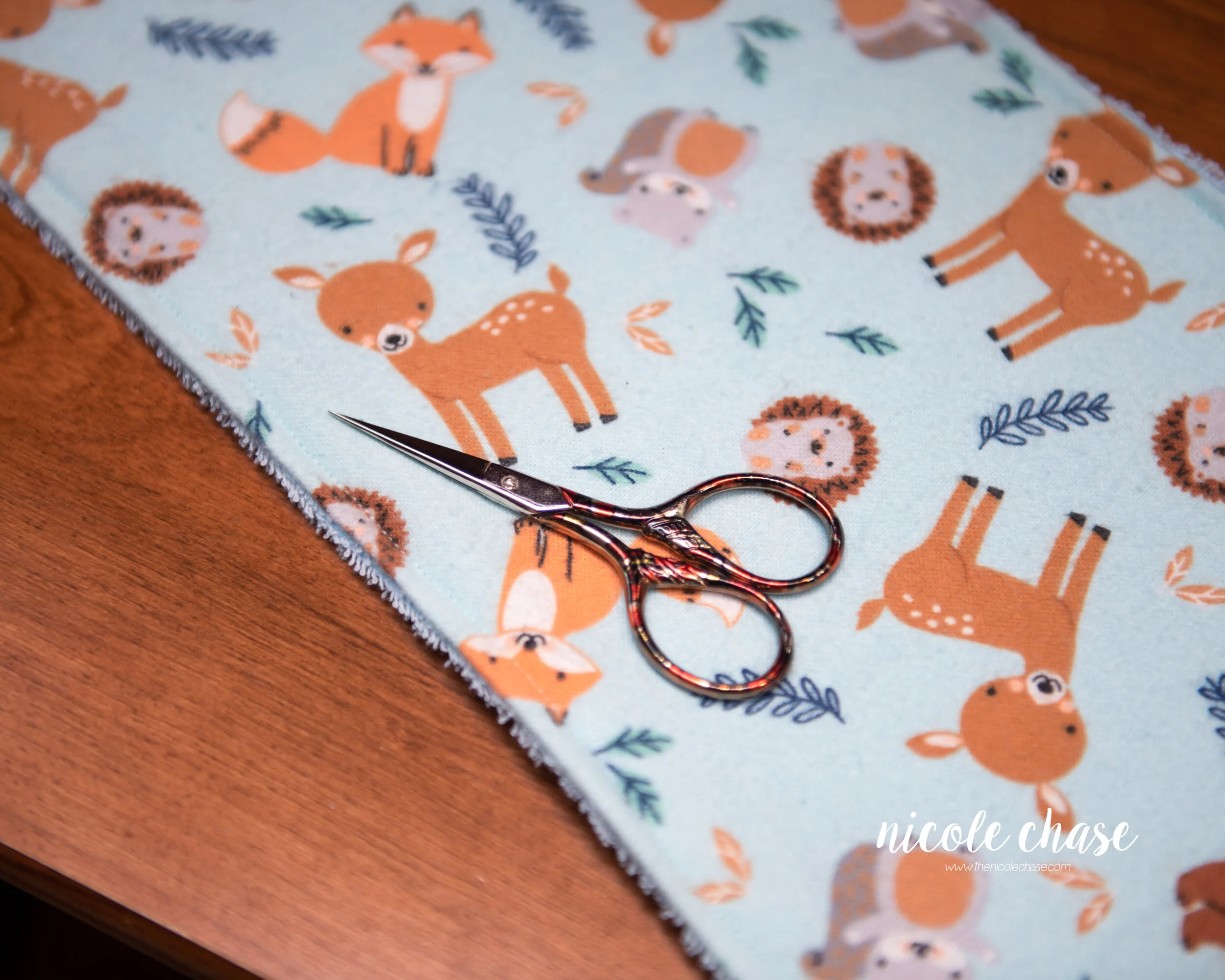 Beginner Burp Cloths - Sewing Tutorial — Nicole Chase: Free Crochet ...