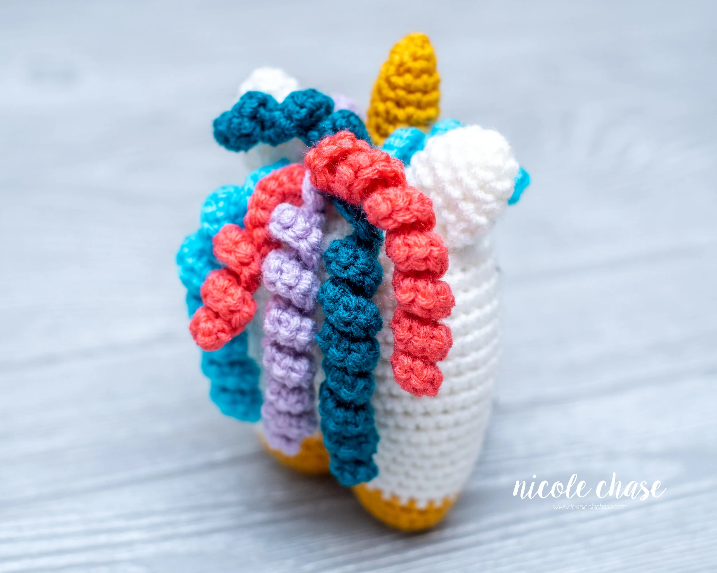 Elanna the Unicorn - Free Crochet Pattern — Nicole Chase: Free Crochet ...