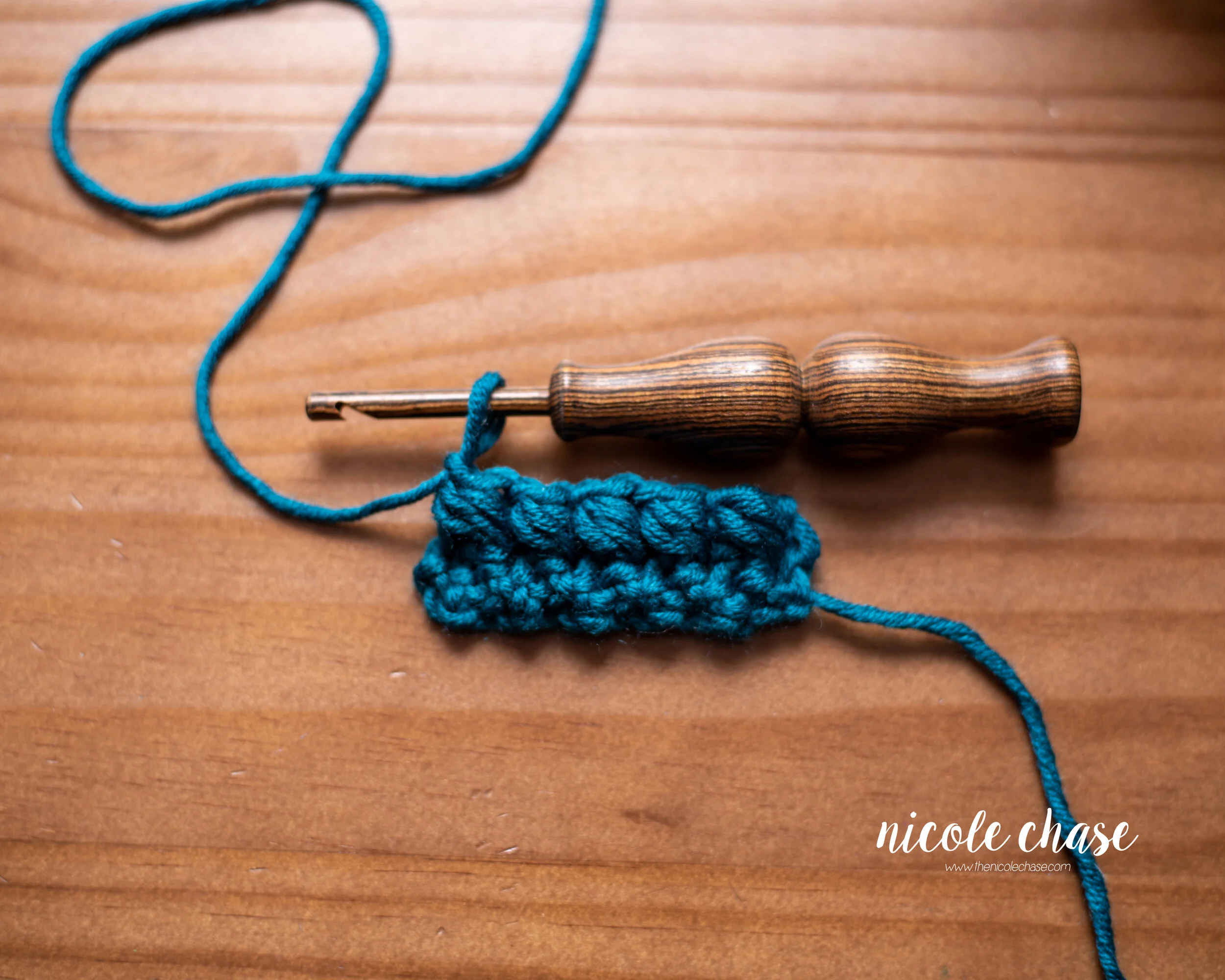 Crisscross Puff Stitch - Stitch Tutorial — Nicole Chase