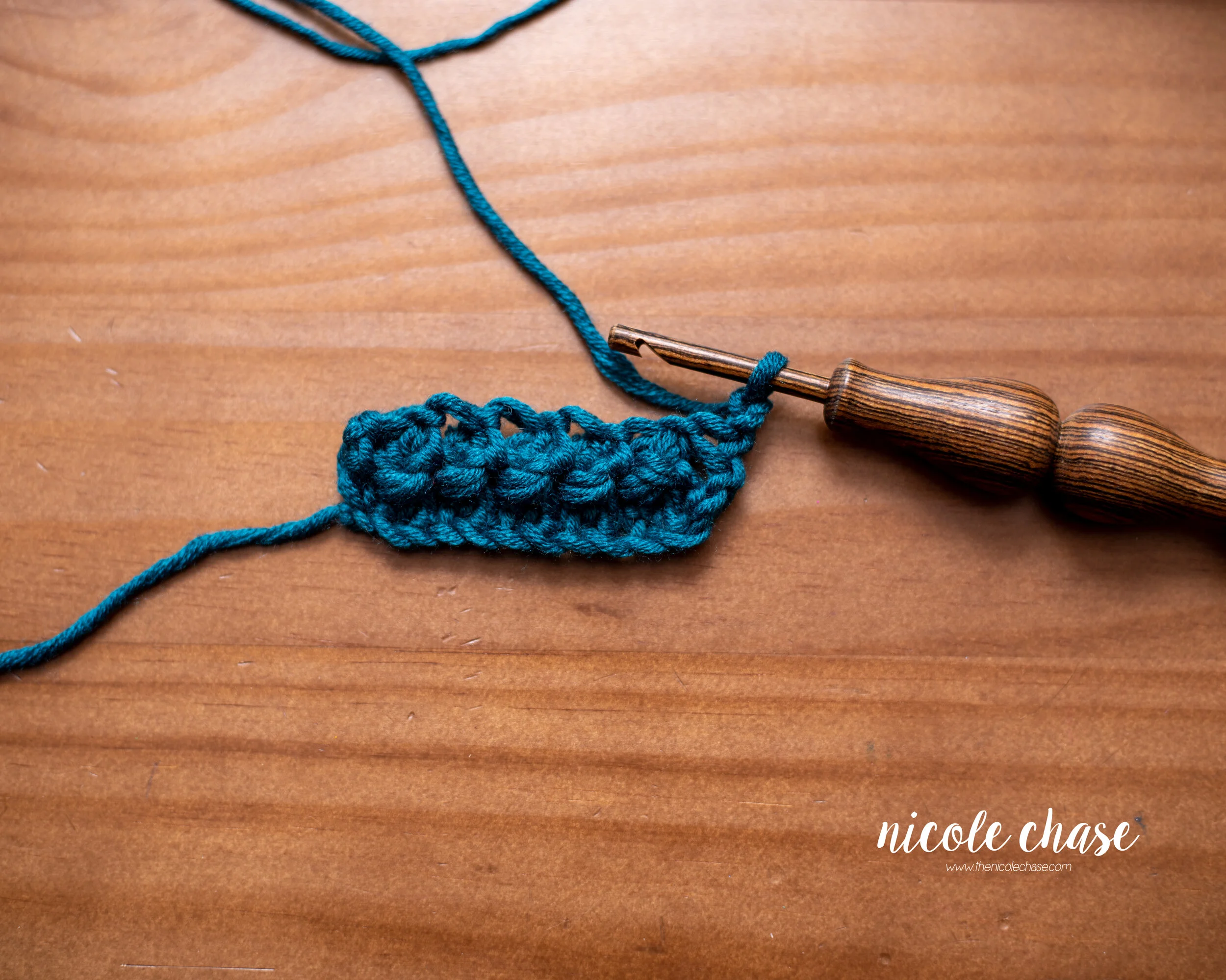 Crisscross Puff Stitch - Stitch Tutorial — Nicole Chase