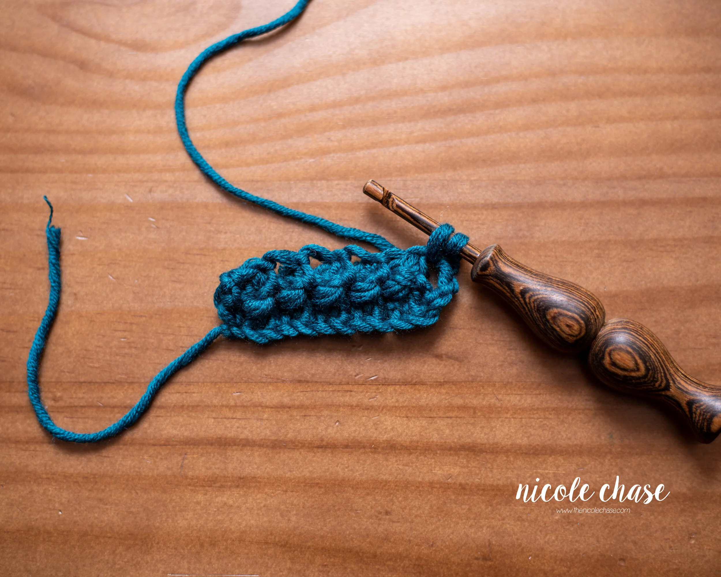 Crisscross Puff Stitch - Stitch Tutorial — Nicole Chase