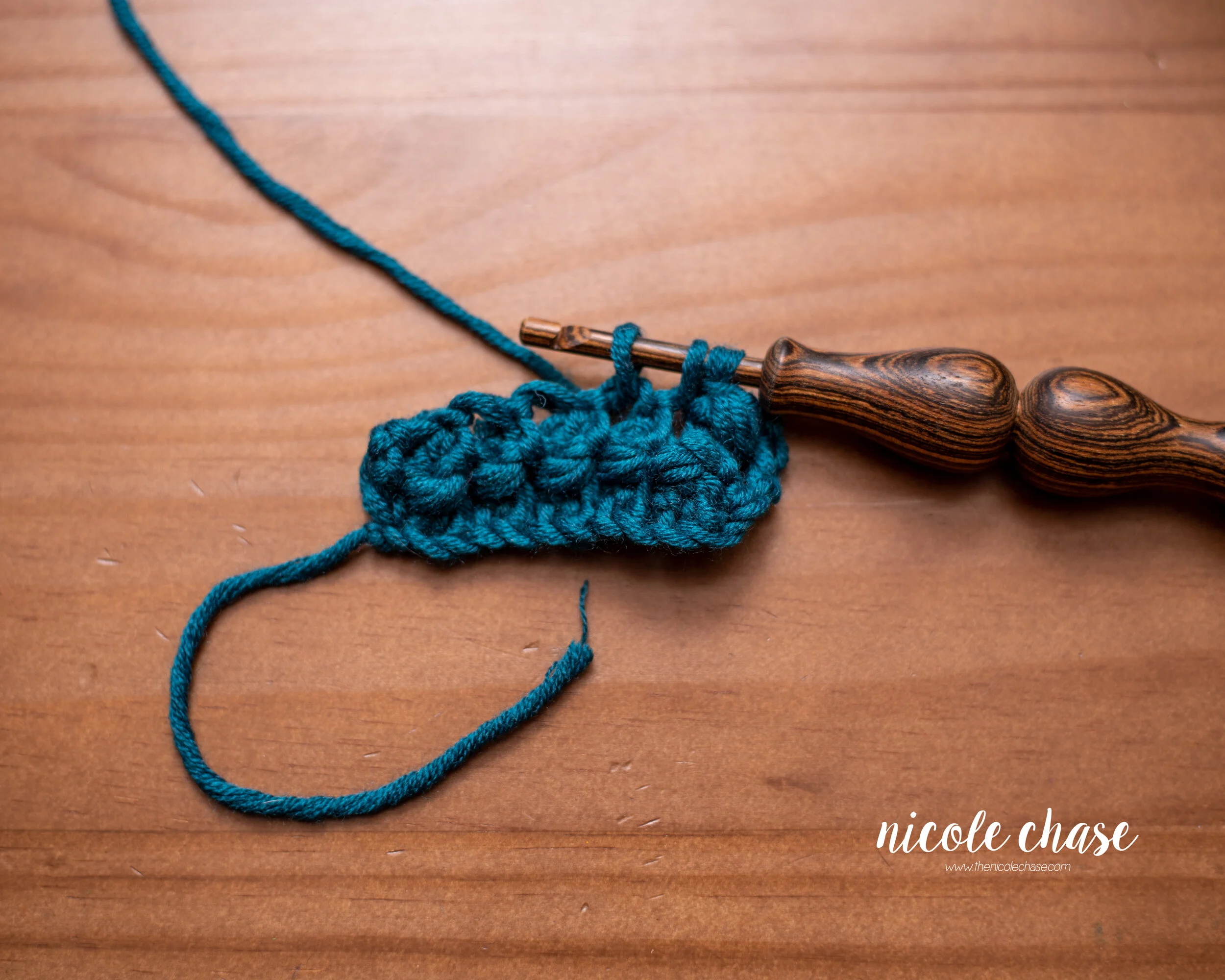 Crisscross Puff Stitch - Stitch Tutorial — Nicole Chase