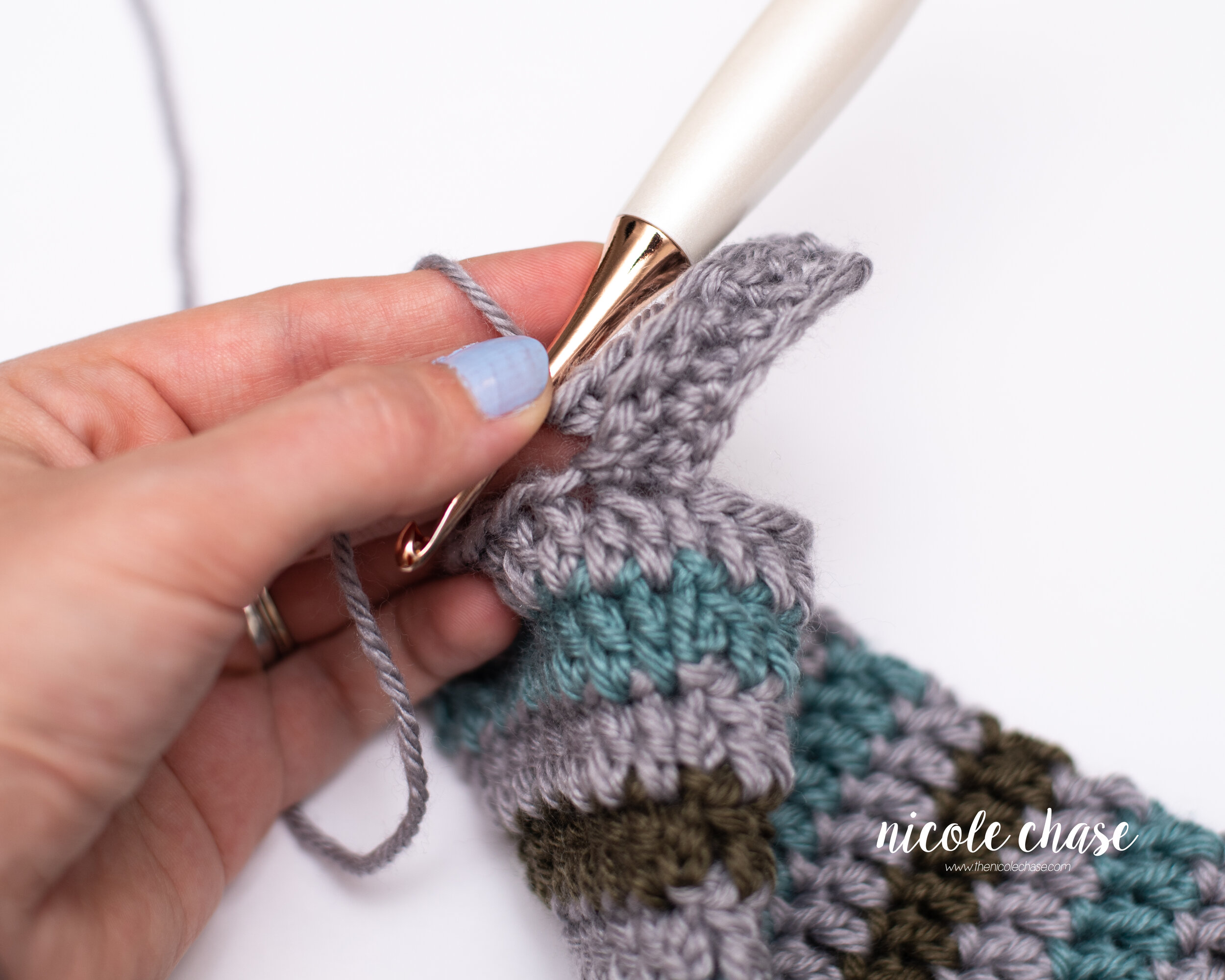 Creating a Ribbed Band - Crochet Tutorial — Nicole Chase: Free Crochet ...