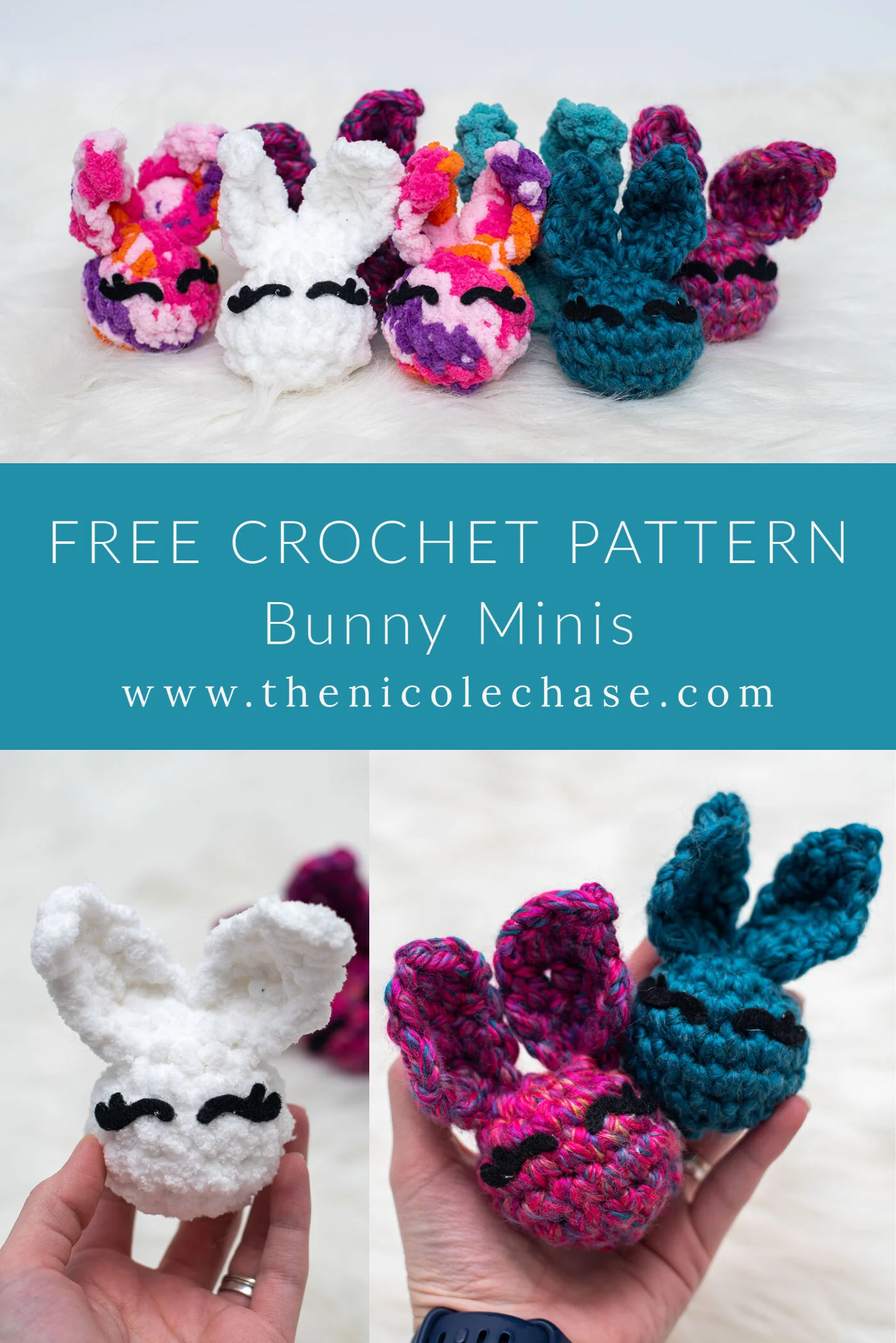 Bunny Mini - Free Crochet Pattern — Nicole Chase