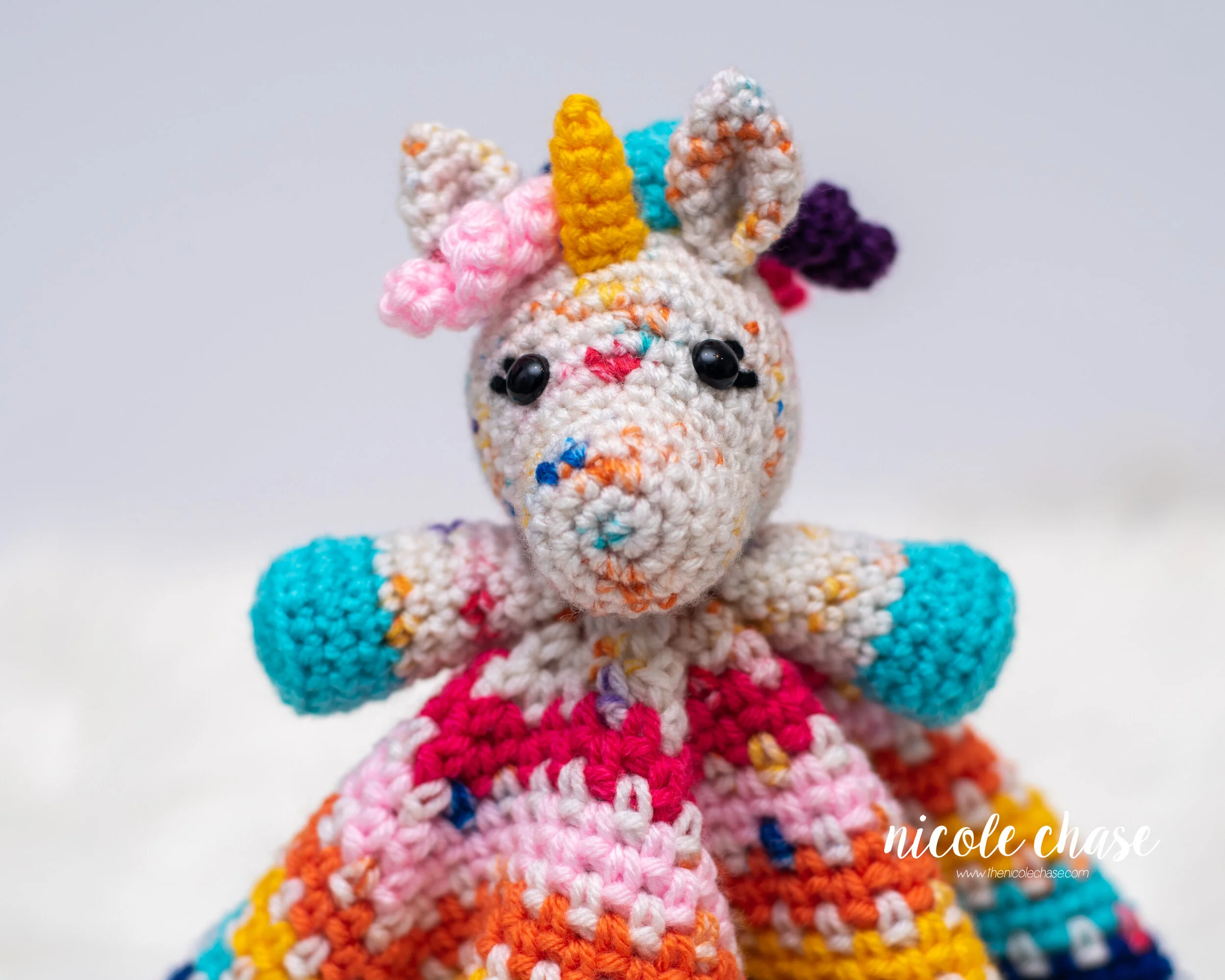 Hug Me Unicorn Lovey - Free Crochet Pattern — Nicole Chase
