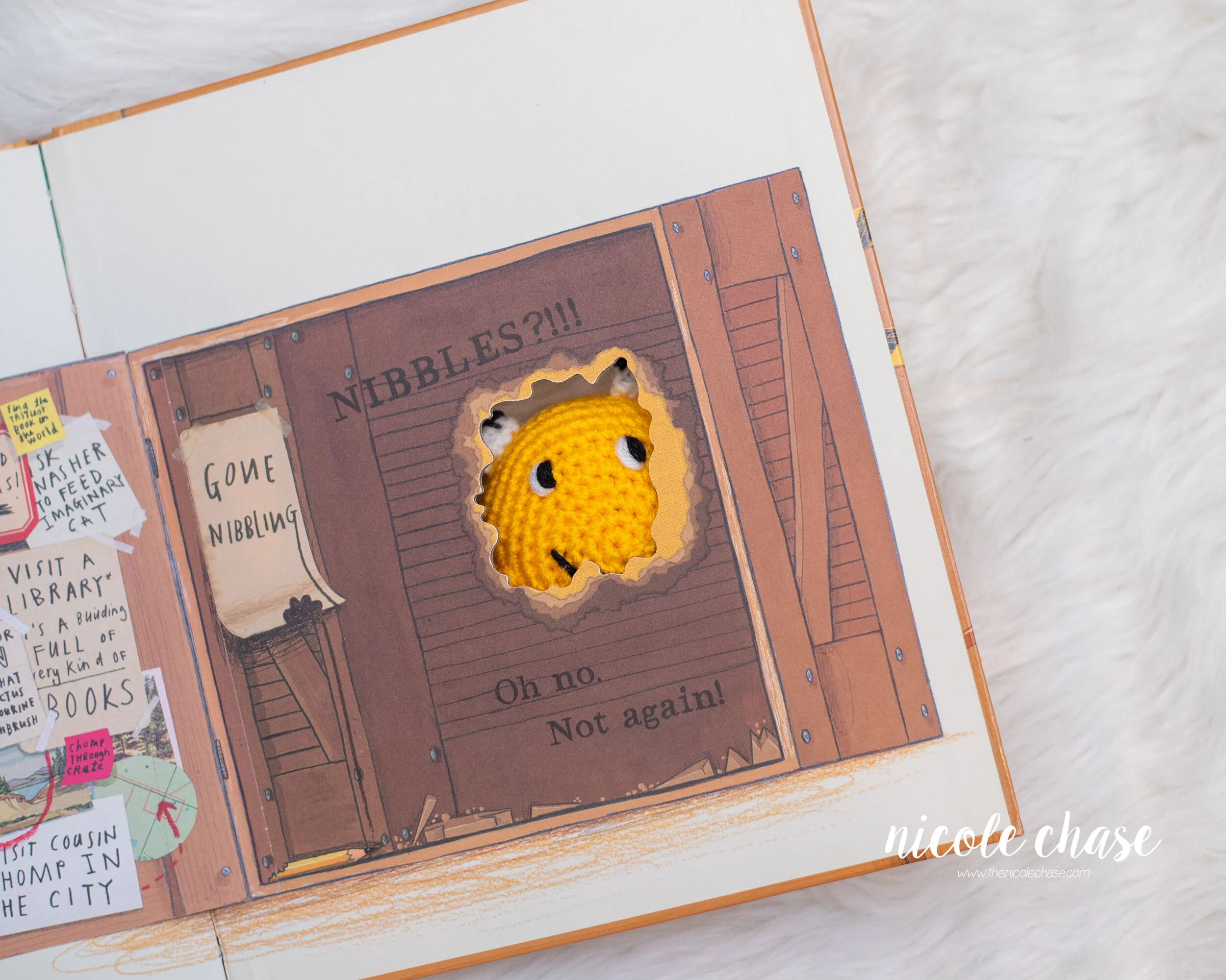 Nibbles the Monster - Free Crochet Pattern — Nicole Chase: Free Crochet ...