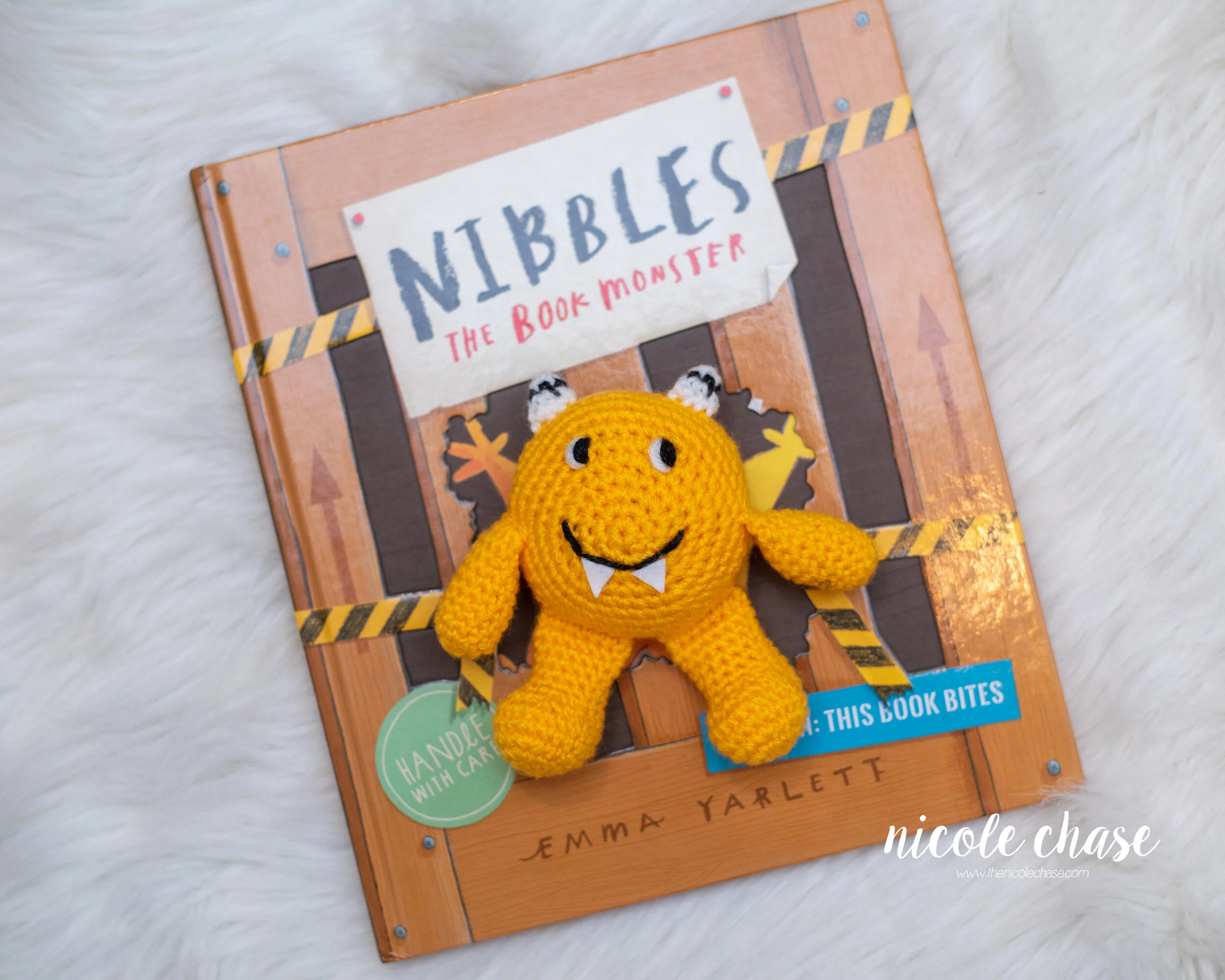 Nibbles the Monster - Free Crochet Pattern — Nicole Chase: Free Crochet ...