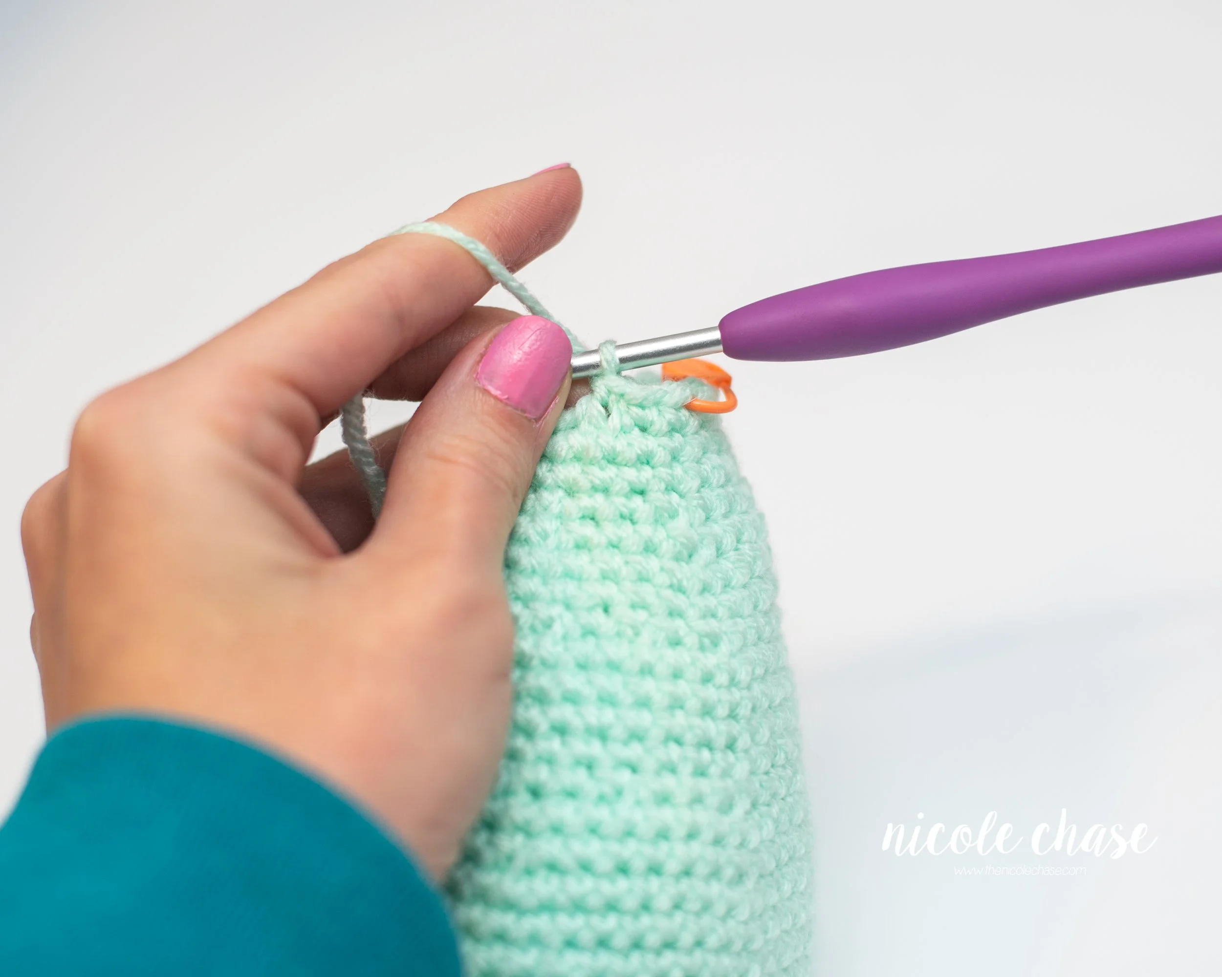 Invisible Decrease - Stitch Tutorial — Nicole Chase: Free Crochet Patterns for Beginners and Up