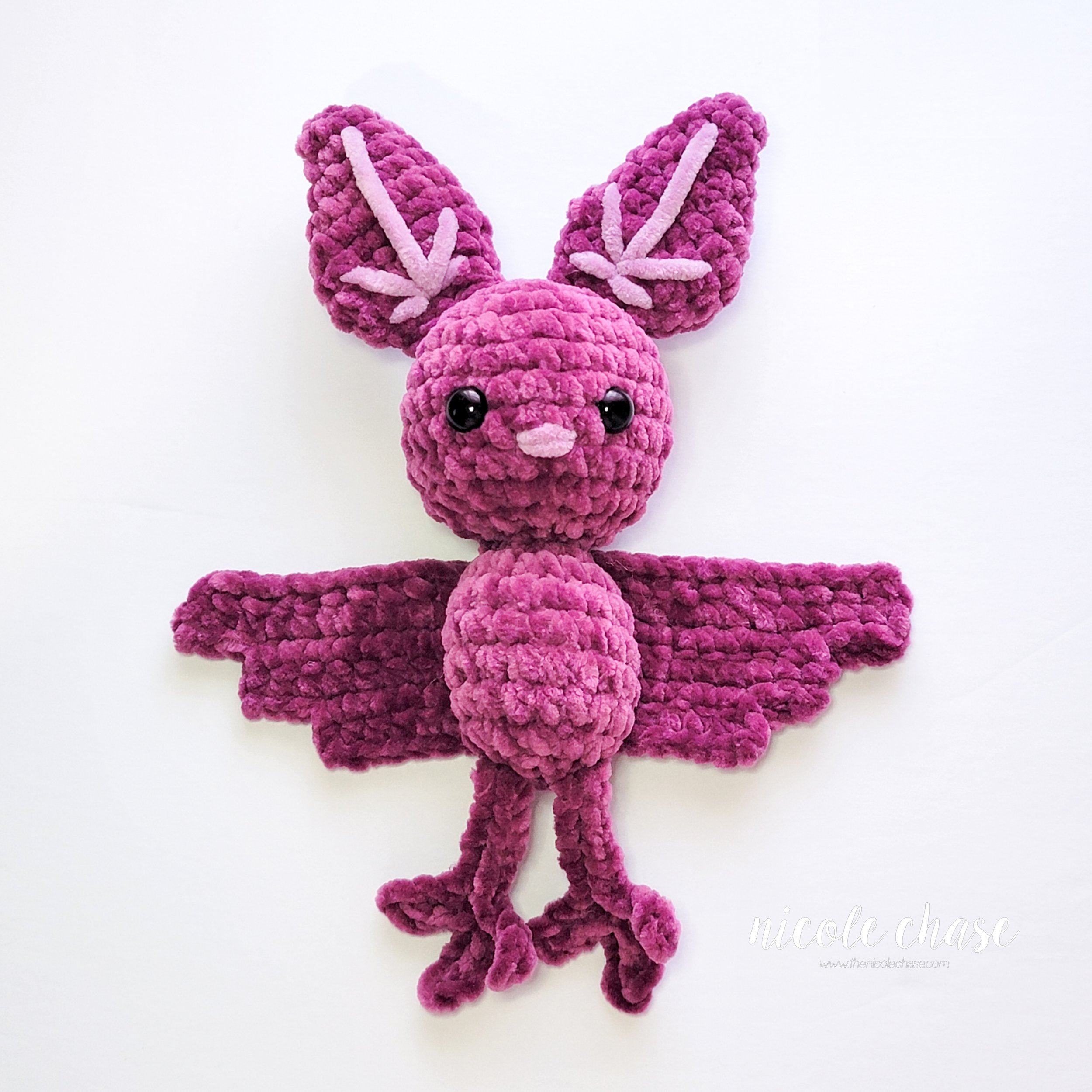 Baxter the Hanging Bat - Free Crochet Pattern — Nicole Chase: Free ...