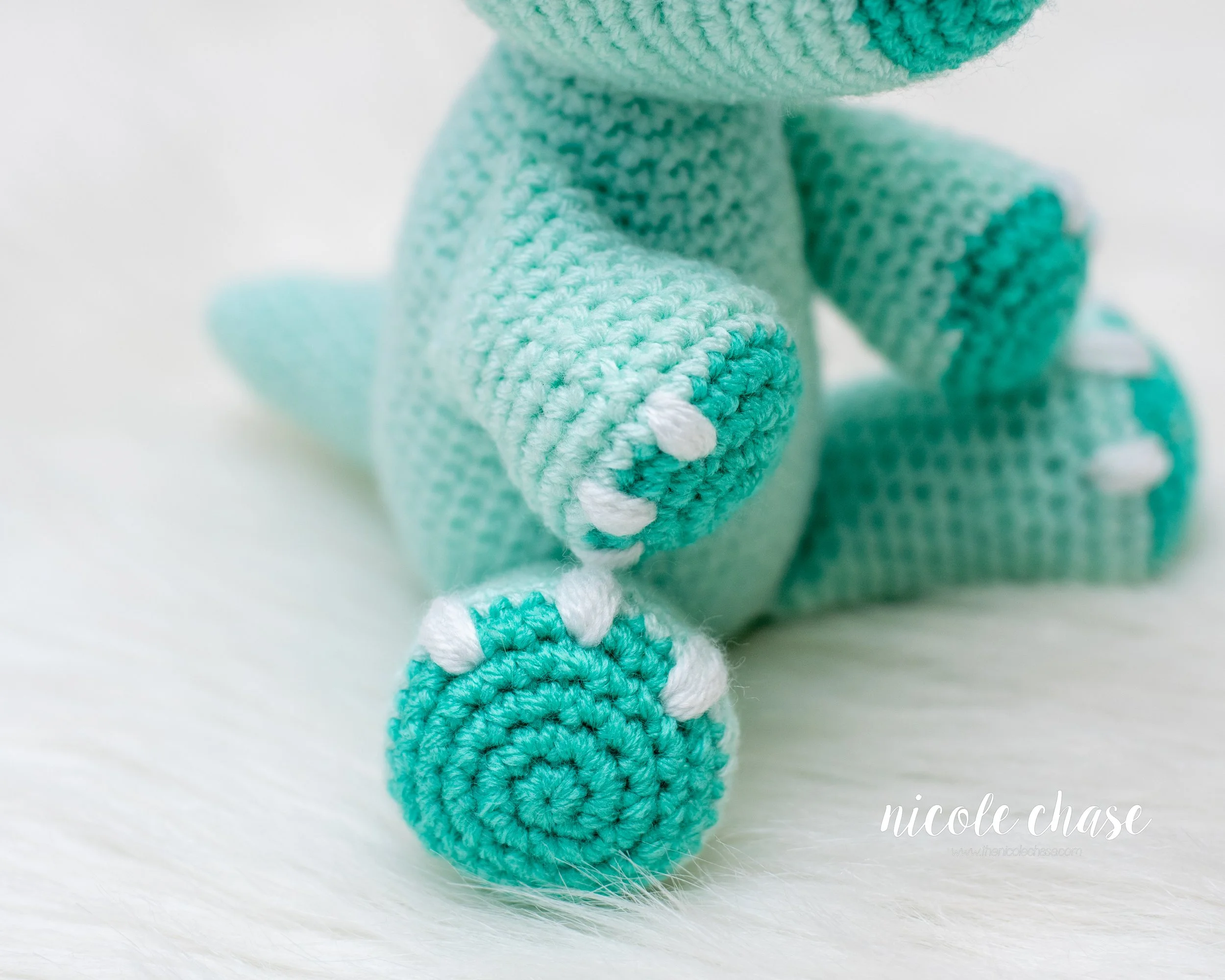 Parker the Parasaurolophus - Free Dinosaur Crochet Pattern — Nicole ...