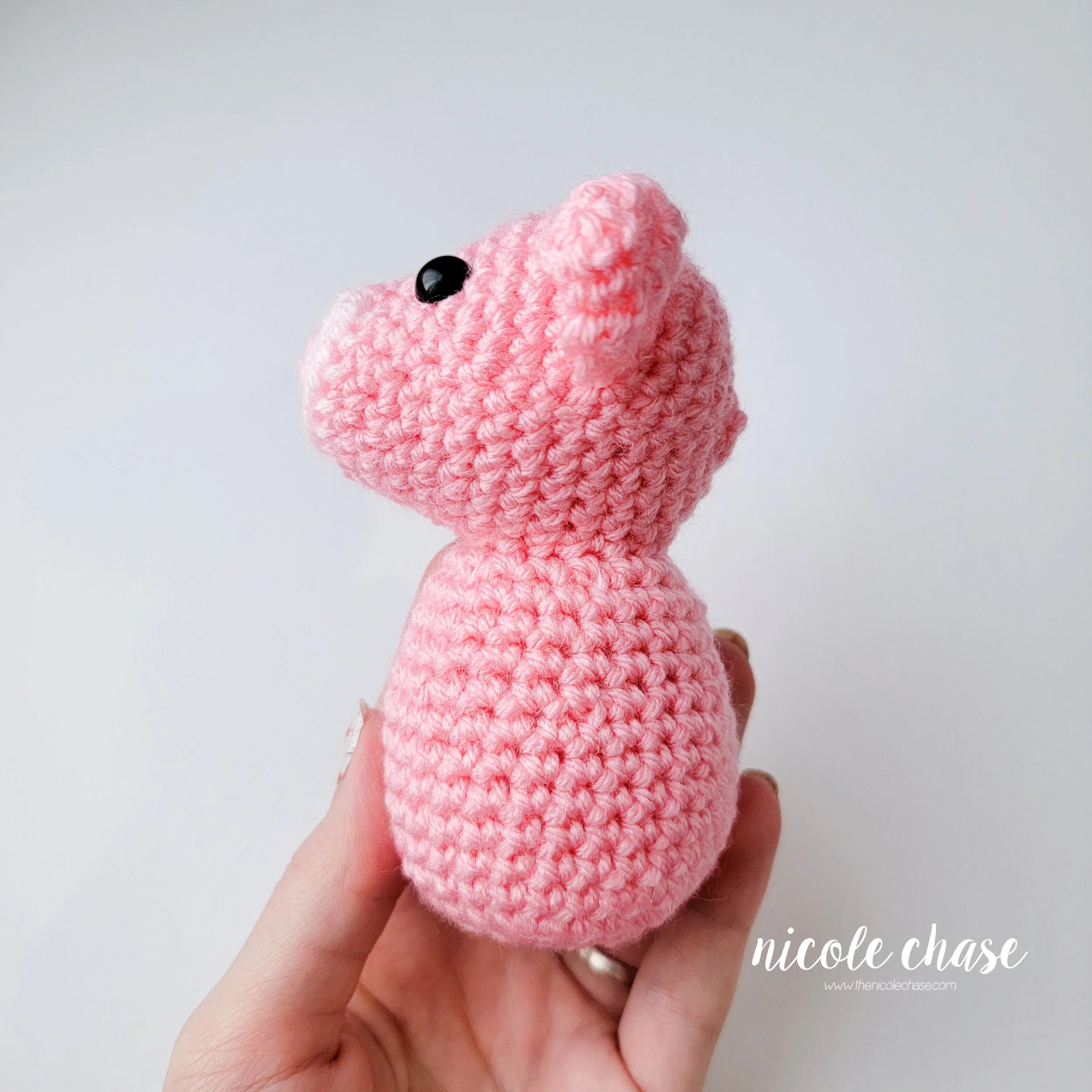 Presley the Pig - Free Crochet Pattern — Nicole Chase: Free Crochet Patterns for Beginners