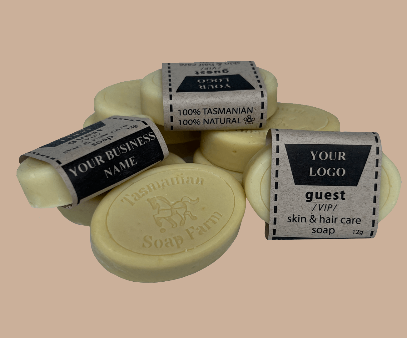 Tasmanian Soap Farm | Bulk natural guest soap │Made of Tasmania │Australia