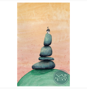 Antipode Bird - Linogravure & Illustrations