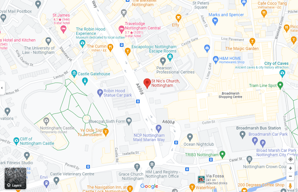 About — St Nic's Nottingham
