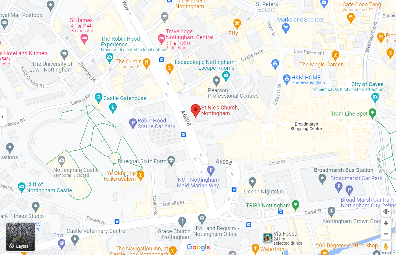 About — St Nic's Nottingham