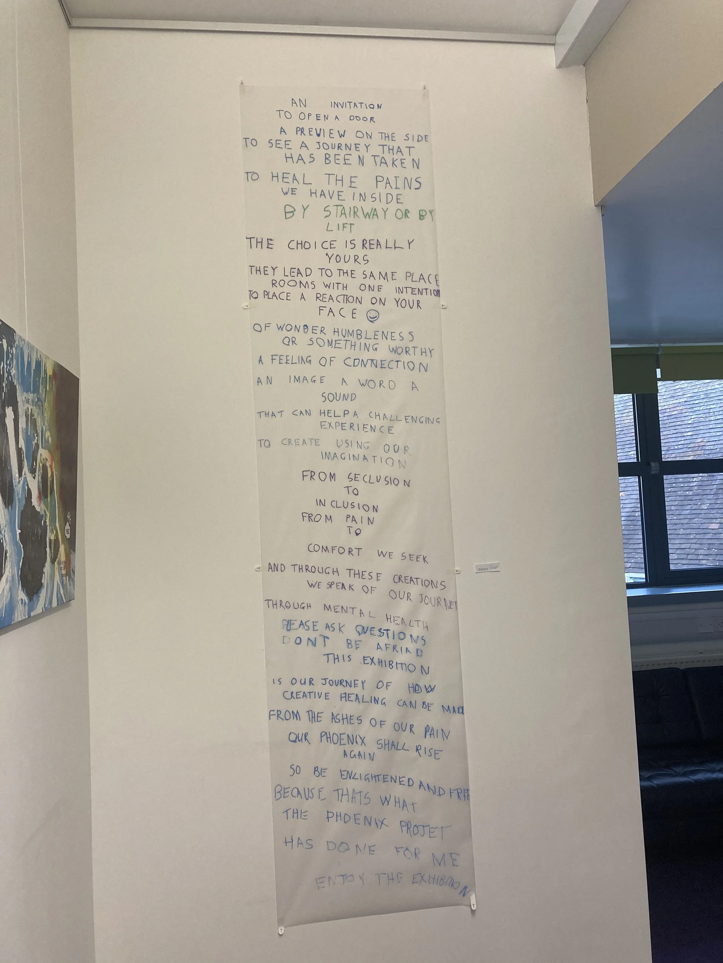 Phoenix Project Exhibition Private View and Set Up — Phoenix Project ...