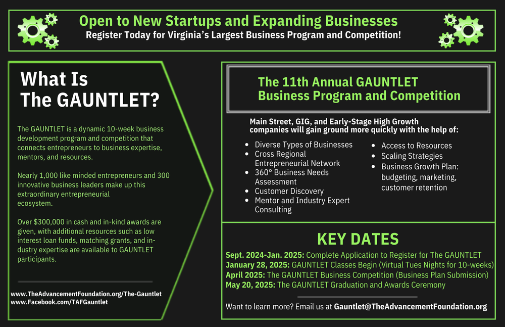 The Gauntlet — The Advancement Foundation