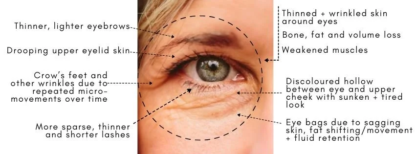 Why the skin around your eyes ages quickly? — ici paris skin clinic + spa