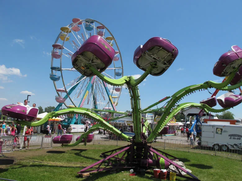 Orange Unit Rides & Attractions — Campbell Amusements | Over 50 Years ...