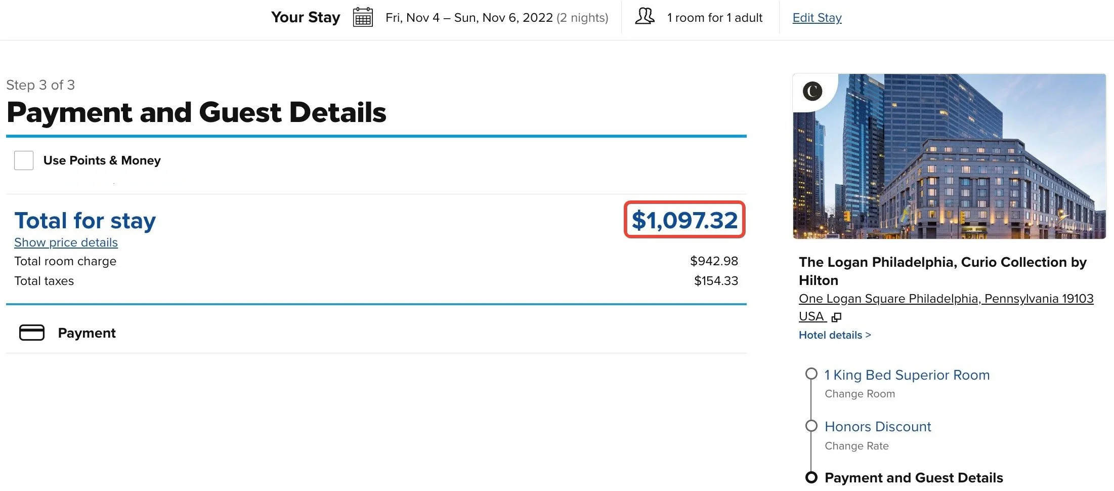 Credit Card Review: AMEX Hilton Honors Surpass | PointsMiler — PointsMiler