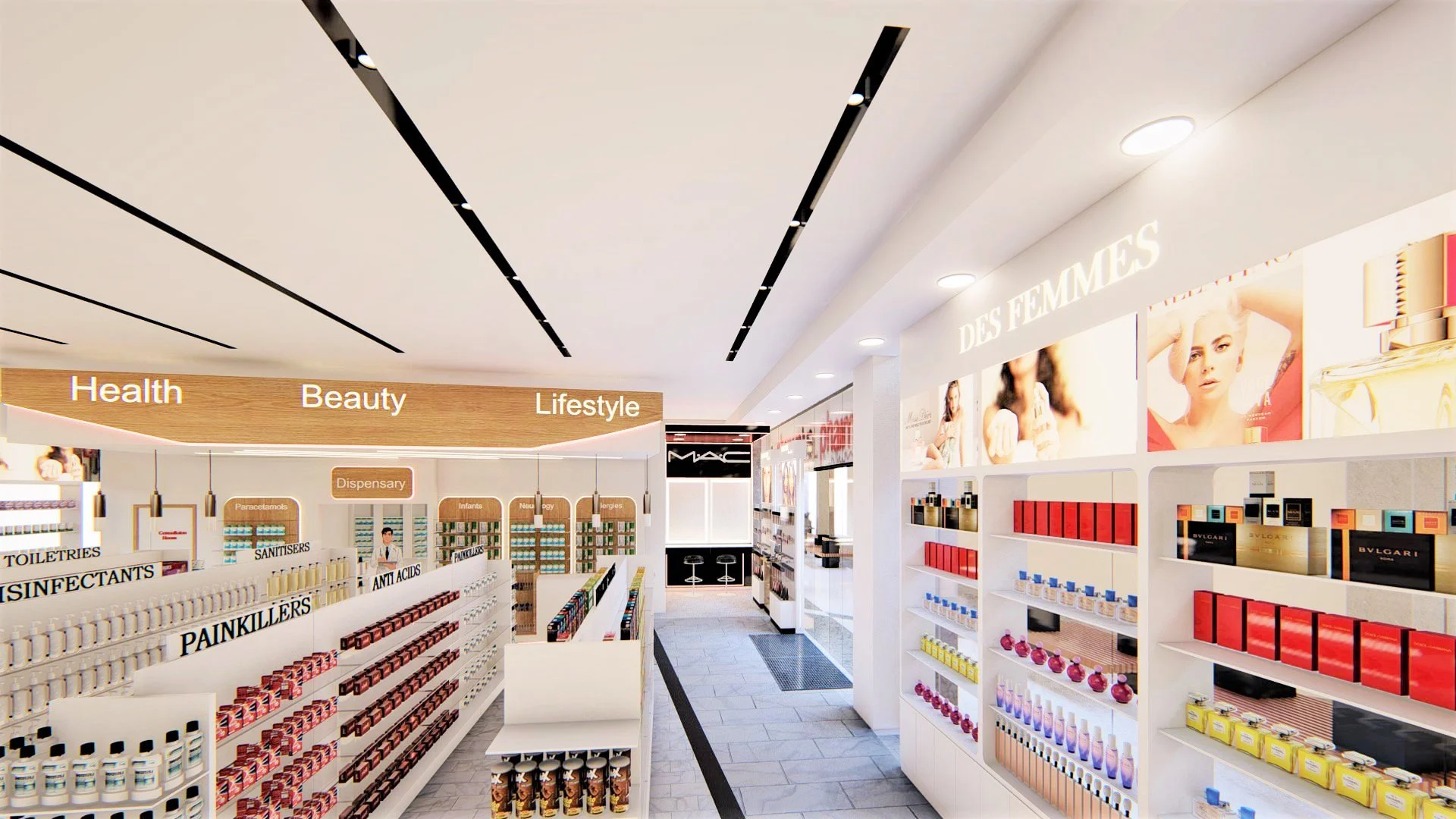 Pharmaplus Imaara Mall | IN 5 Architects