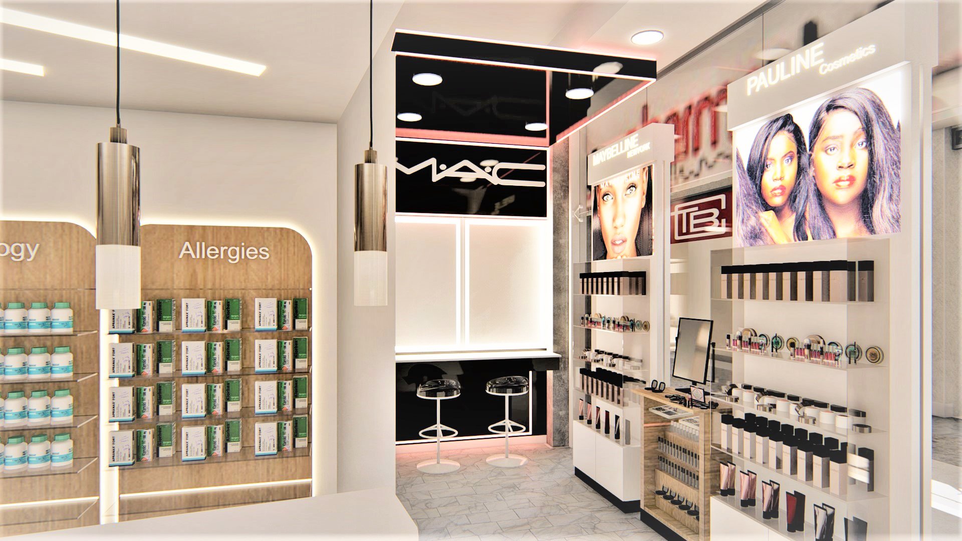 Pharmaplus Imaara Mall | IN 5 Architects