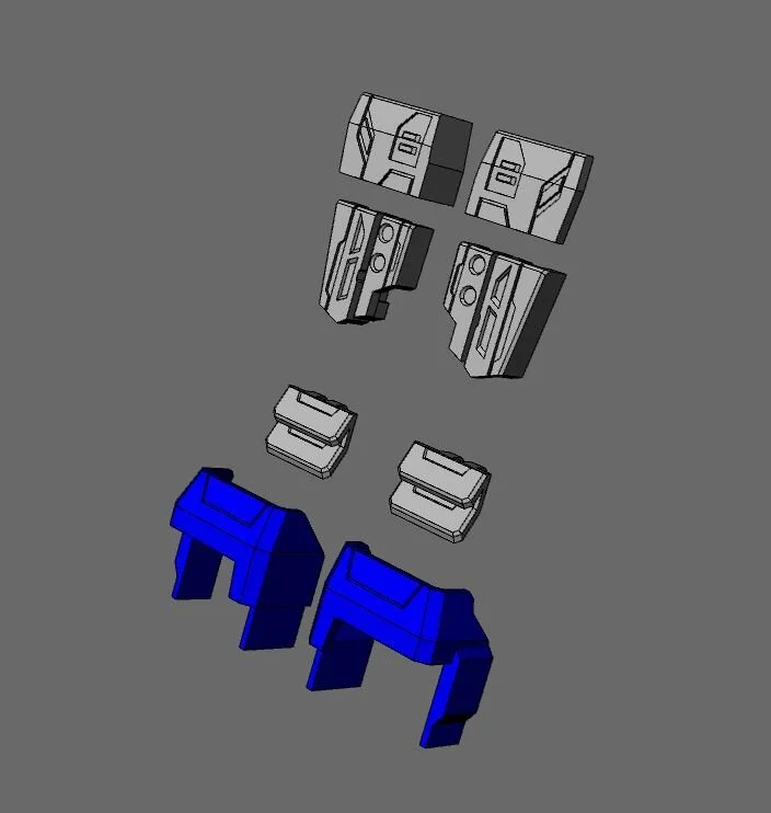 Transformers PotP Punch-CounterPunch Weapons | Funbie Studios
