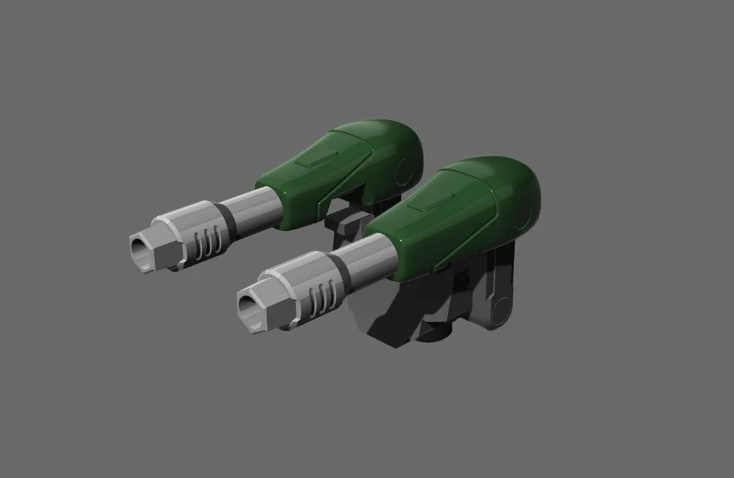 Plasma Rifle for Transformers Legacy Terrorsaur | Funbie Studios