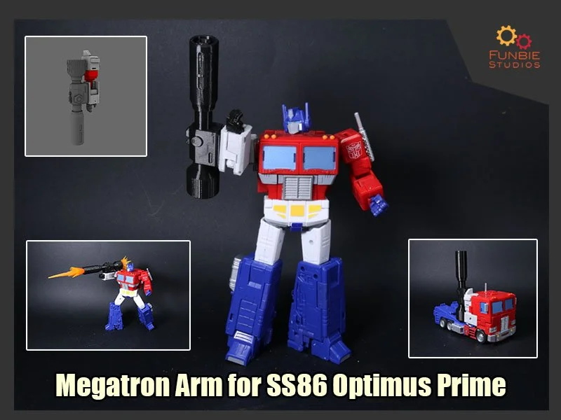 Megatron's Arm Canon from Transformers One | Funbie Studios