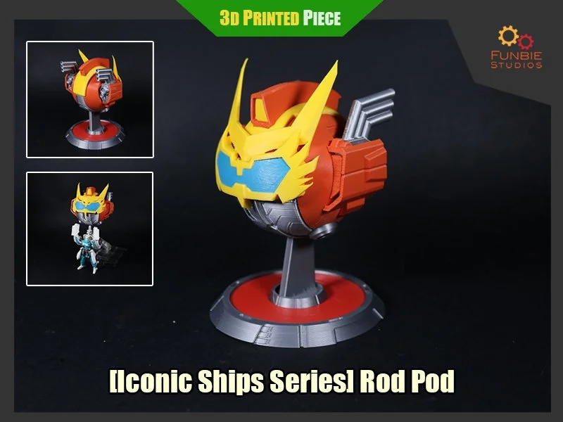Transformers Iconic Ships - Rod Pod | Funbie Studios